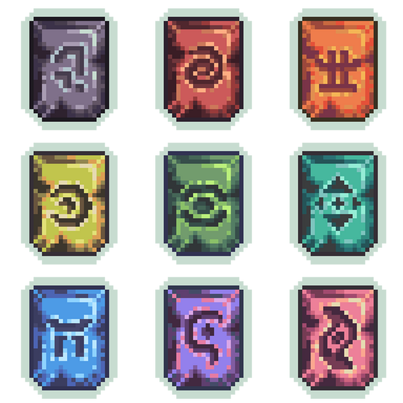 Pixel Rune Pack by sarpvisuals