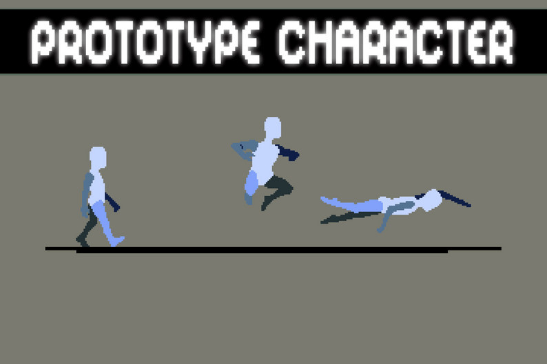 Free Pixel Prototype Character Sprite Sheets by Free Game Assets (GUI ...