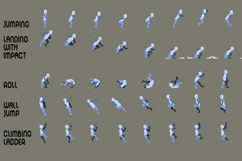 Free Pixel Prototype Character Sprite Sheets by Free Game Assets (GUI ...