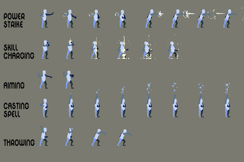 Free Pixel Prototype Character Pack 2 by Free Game Assets (GUI, Sprite ...