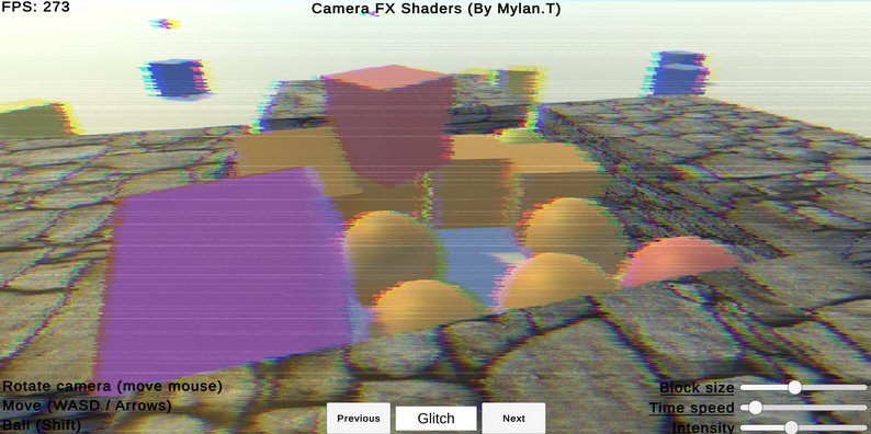 Camera FX Shaders (By Mylan.T) - unity assets store by MylanT_Assets