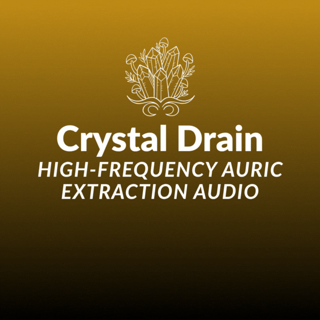 Crystal Drain · High-Frequency Auric Extraction Audio（WAV + PDF） by Nicole’s Ritual Universe