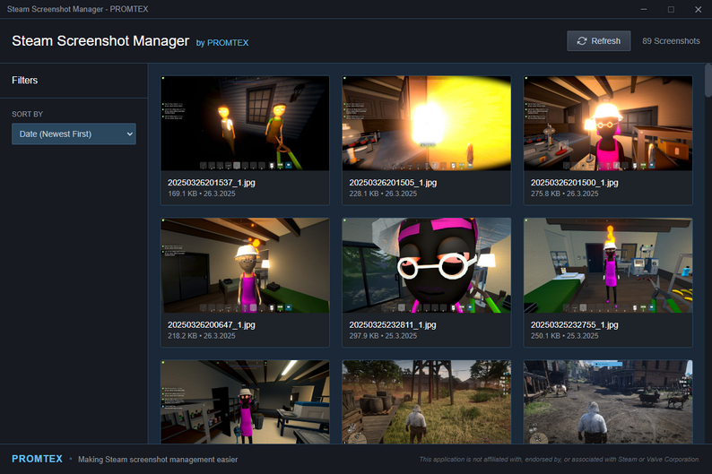Steam Screenshot Manager by PROMTEX