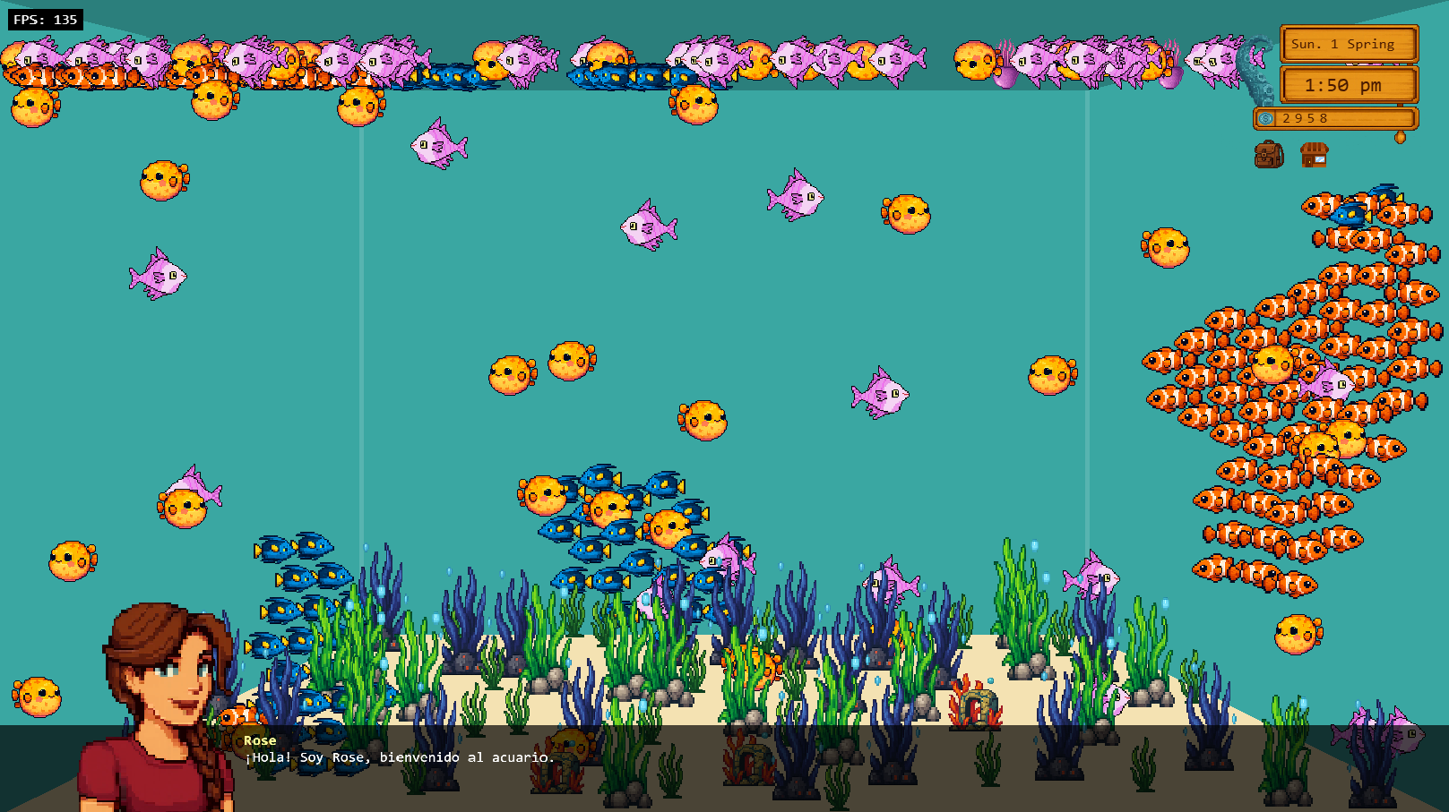 🎮 Devlog #1 – Aquarium Keeper: smart fish, cozy biomes, and NPC friendships 🐠 - Aquarium Keeper ...