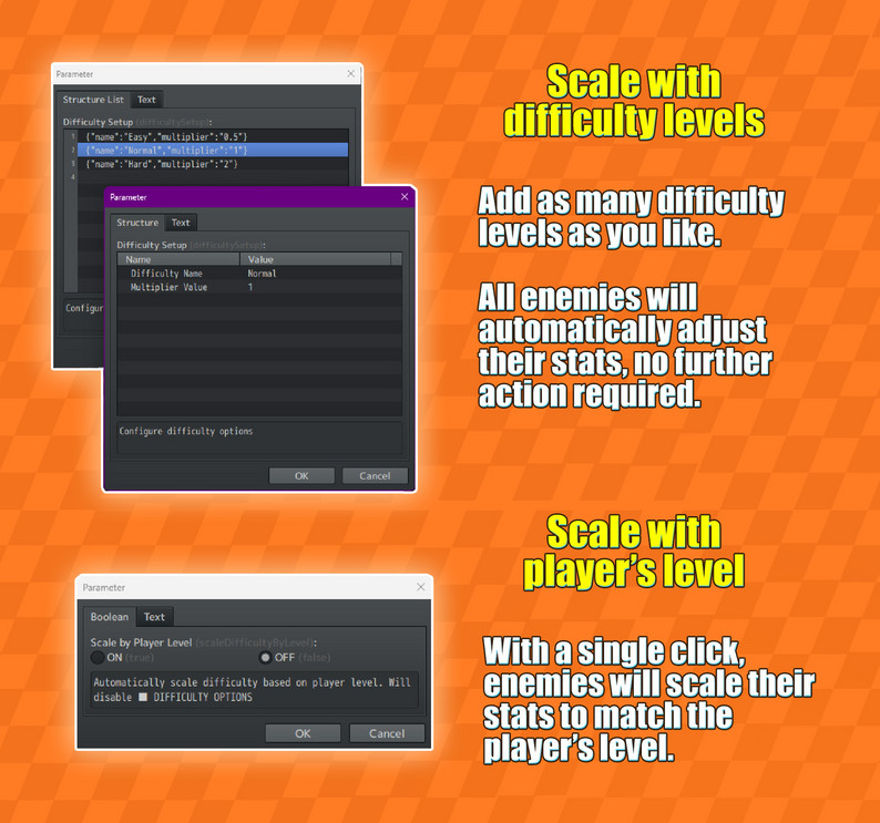 Difficulty Scaling - Add-on for RPG Maker Action Combat by Sang Hendrix