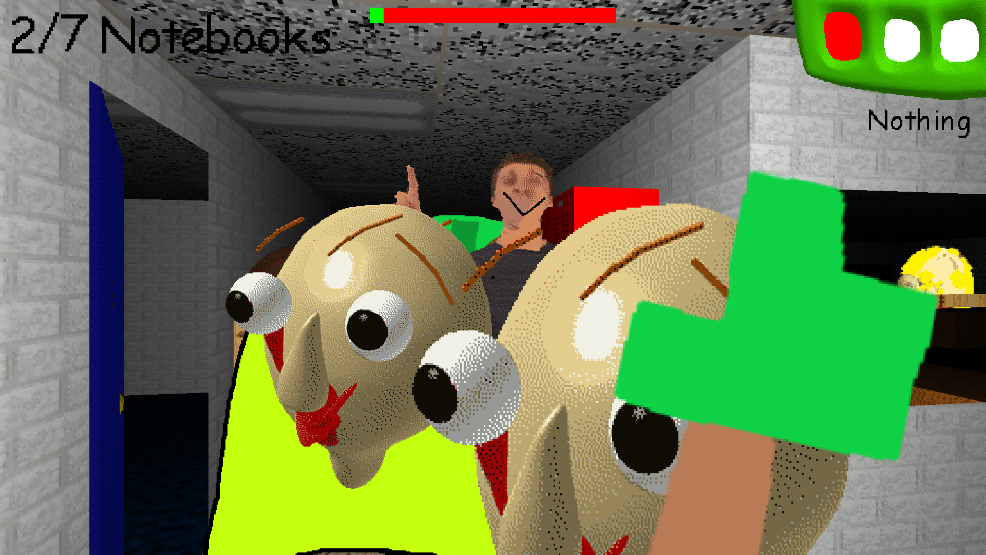 Baldi Want fruit gummy NightTime class (fanmade) by MaxdesimusGames