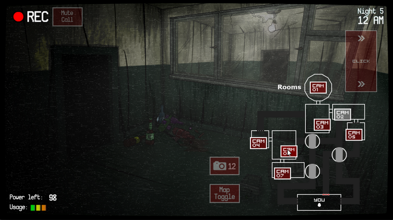 One Week at Flumpty's - Night 5 Concept by SteekGames