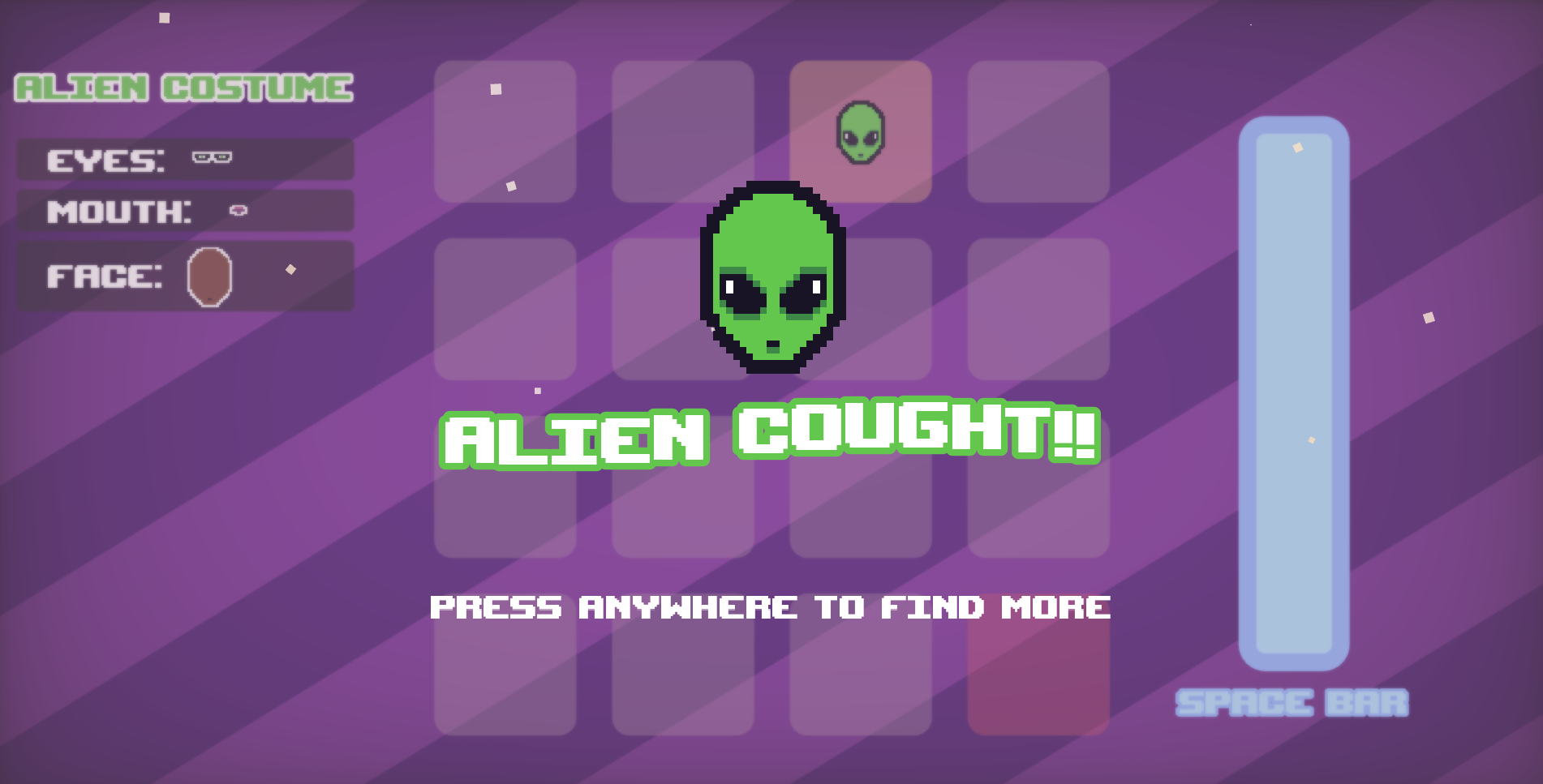 Cosmic Cosplay by Yothaman for Mini Jam 185: Aliens - itch.io