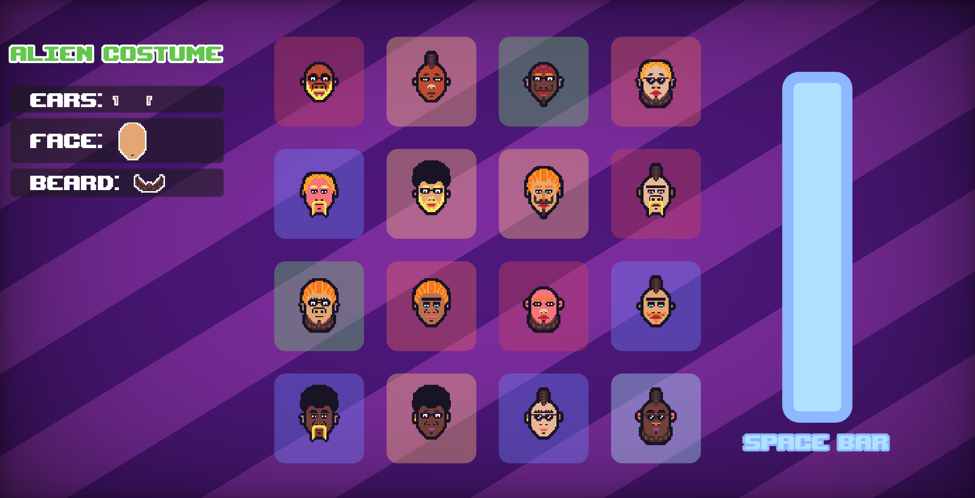 Cosmic Cosplay by Yothaman for Mini Jam 185: Aliens - itch.io