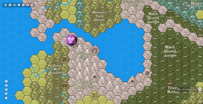 HEXROLL for 5E by Pen, Dice & Paper