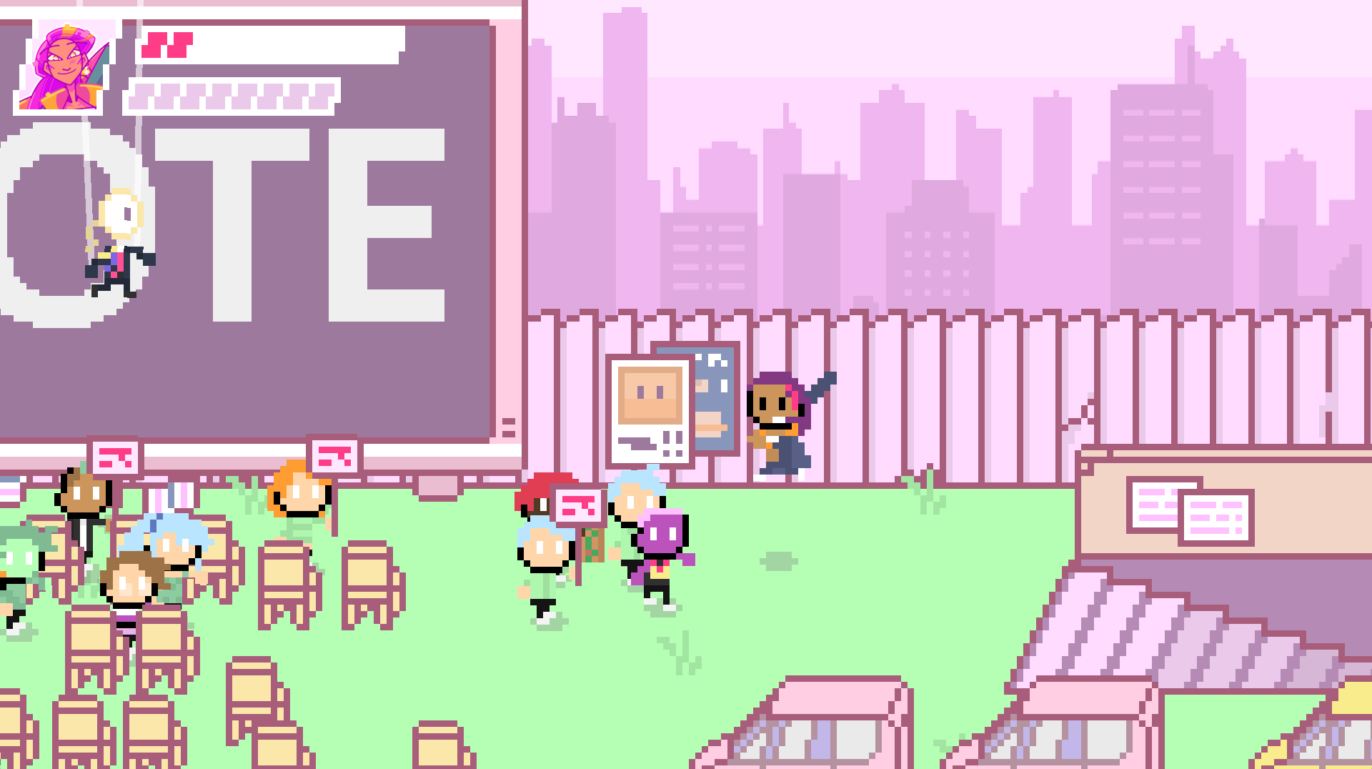Magical Girl Fist Fight by Steve O'Gorman