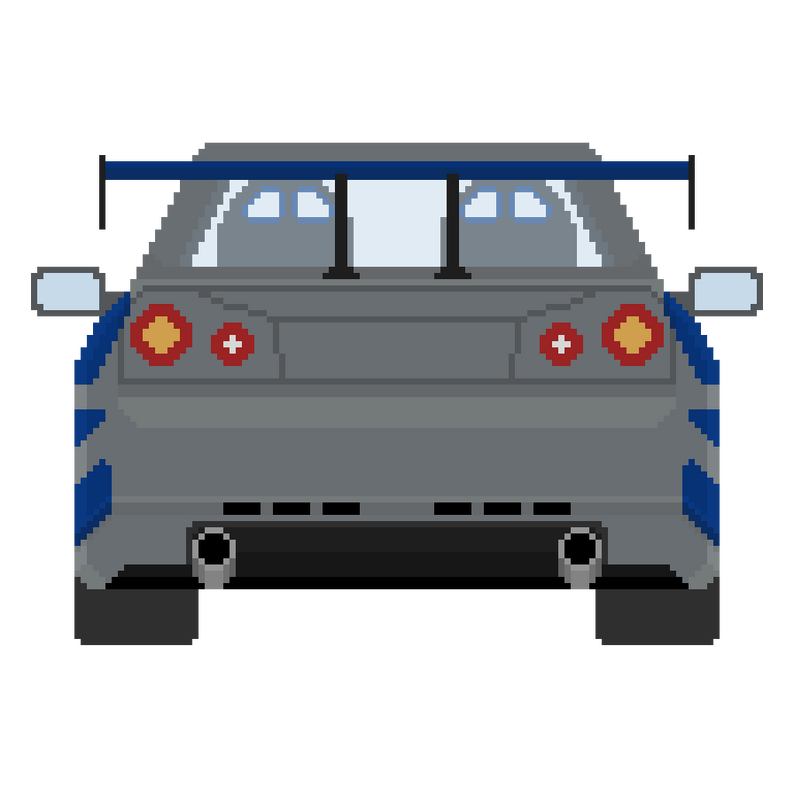 Free Pixel Car Sprite #2 (Movies) by Pay 'n' Sprite
