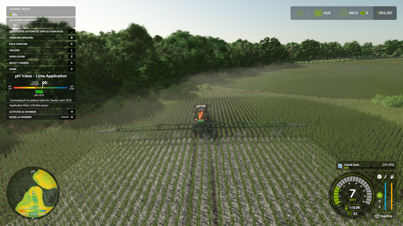 FS25: Precision Farming Configurator by ThundRFS
