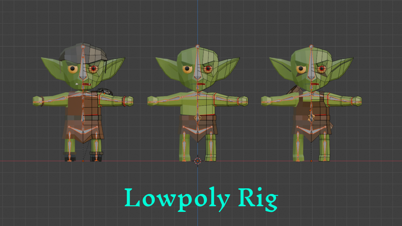 LOWPO: Goblin Assets – Low Poly Fantasy 3D Assets for Games by Standout 7