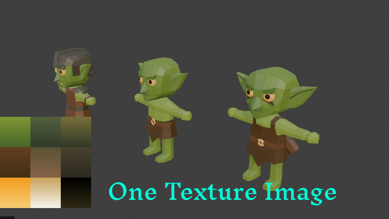 LOWPO: Goblin Assets – Low Poly Fantasy 3D Assets for Games by Standout 7