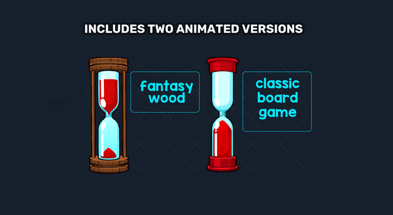 Animated sand timers by Robert Brooks - gamedeveloperstudio.com