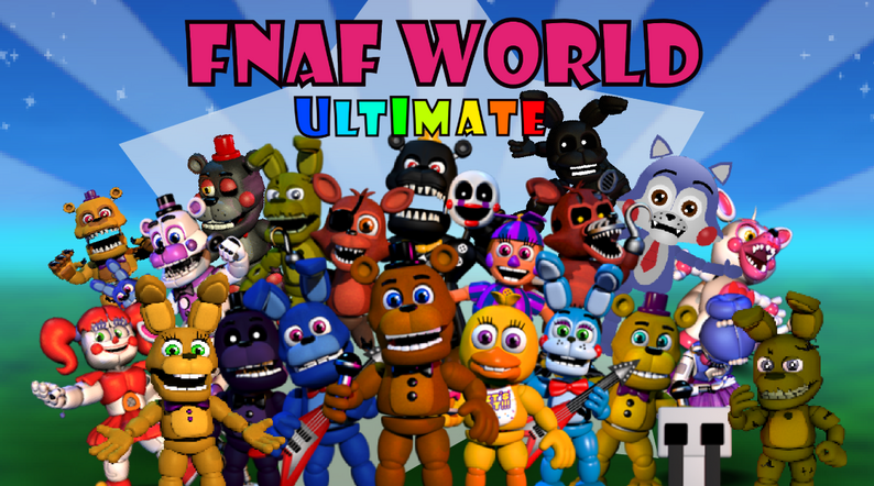 FNAF WORLD RESET REALITY by Littlebrusco
