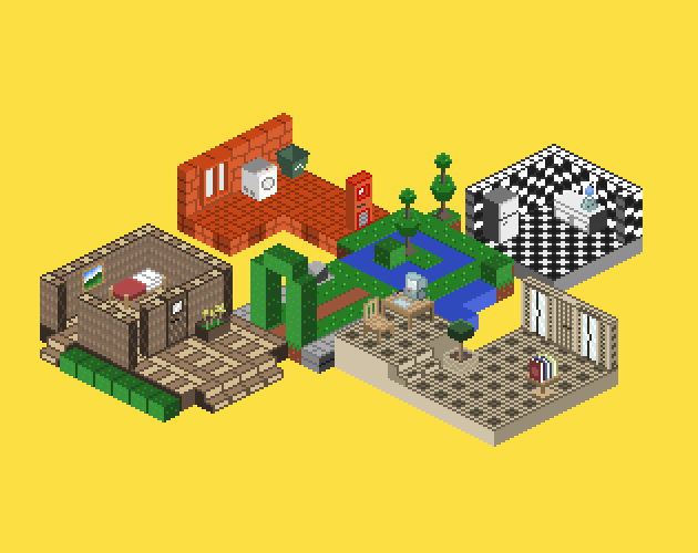 Isometric 1.0 - Pixel Art Asset by Dartzyme