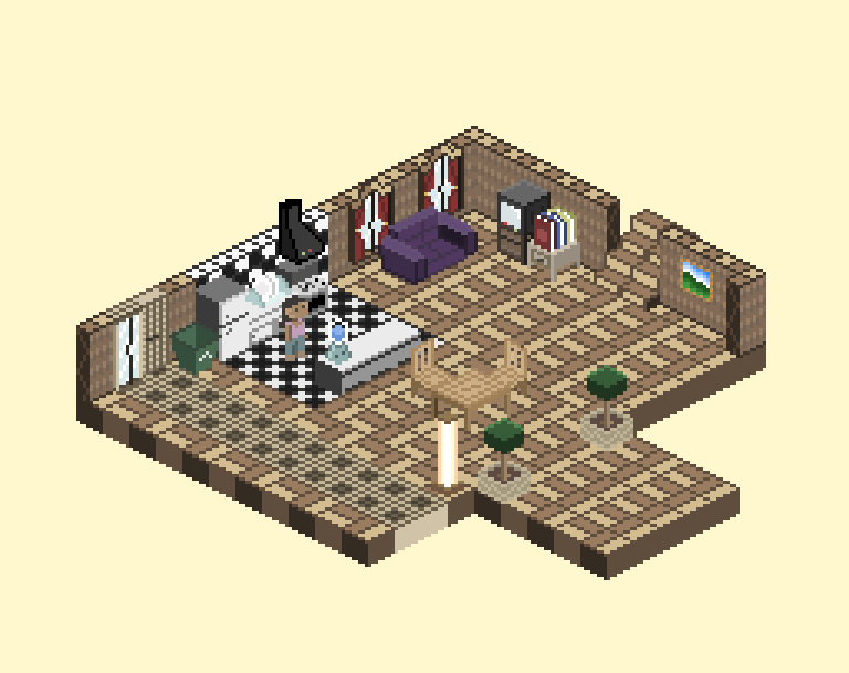 Isometric 1.0 - Pixel Art Asset by Dartzyme