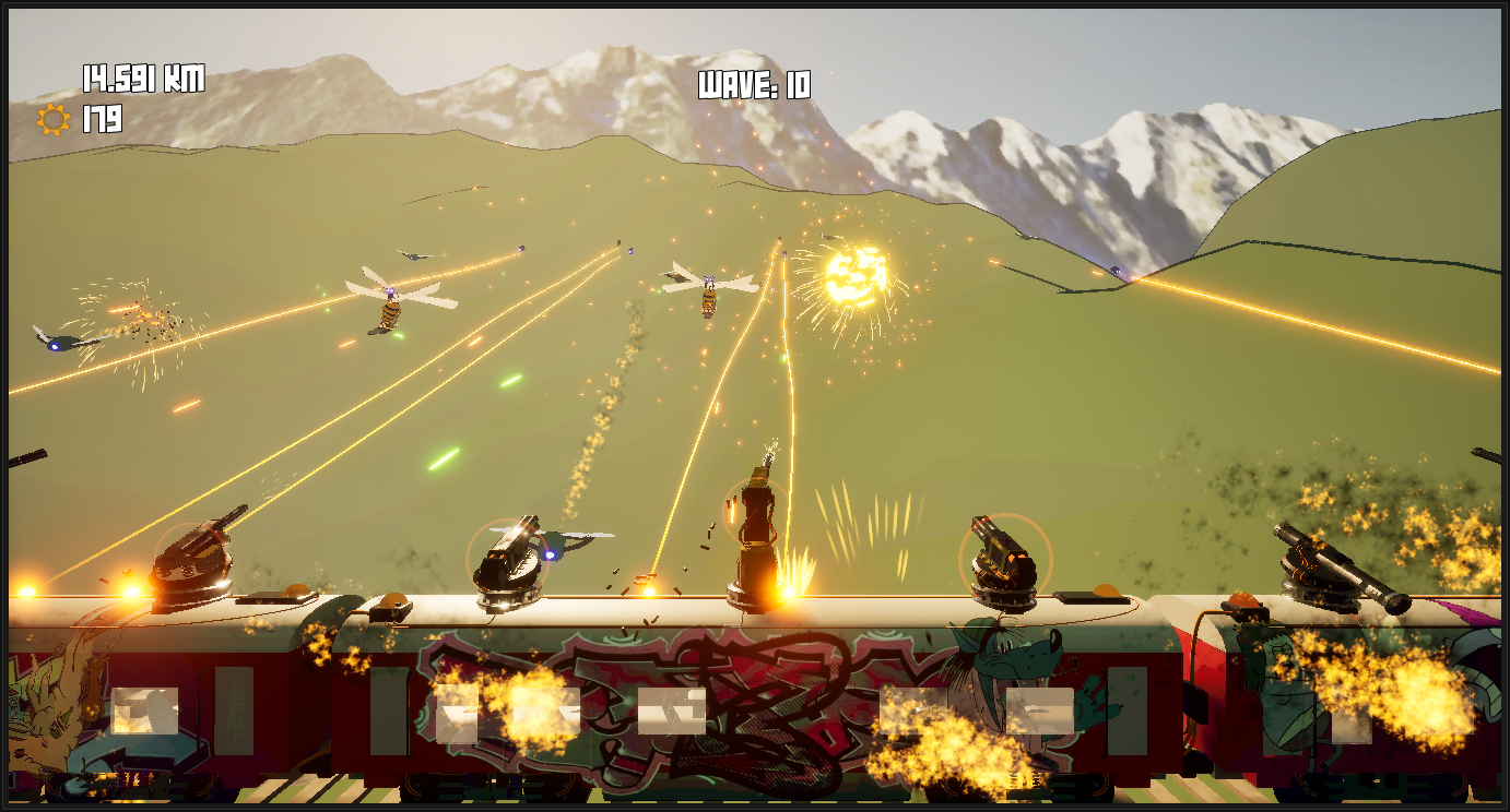 Defend The Train by Huginn9