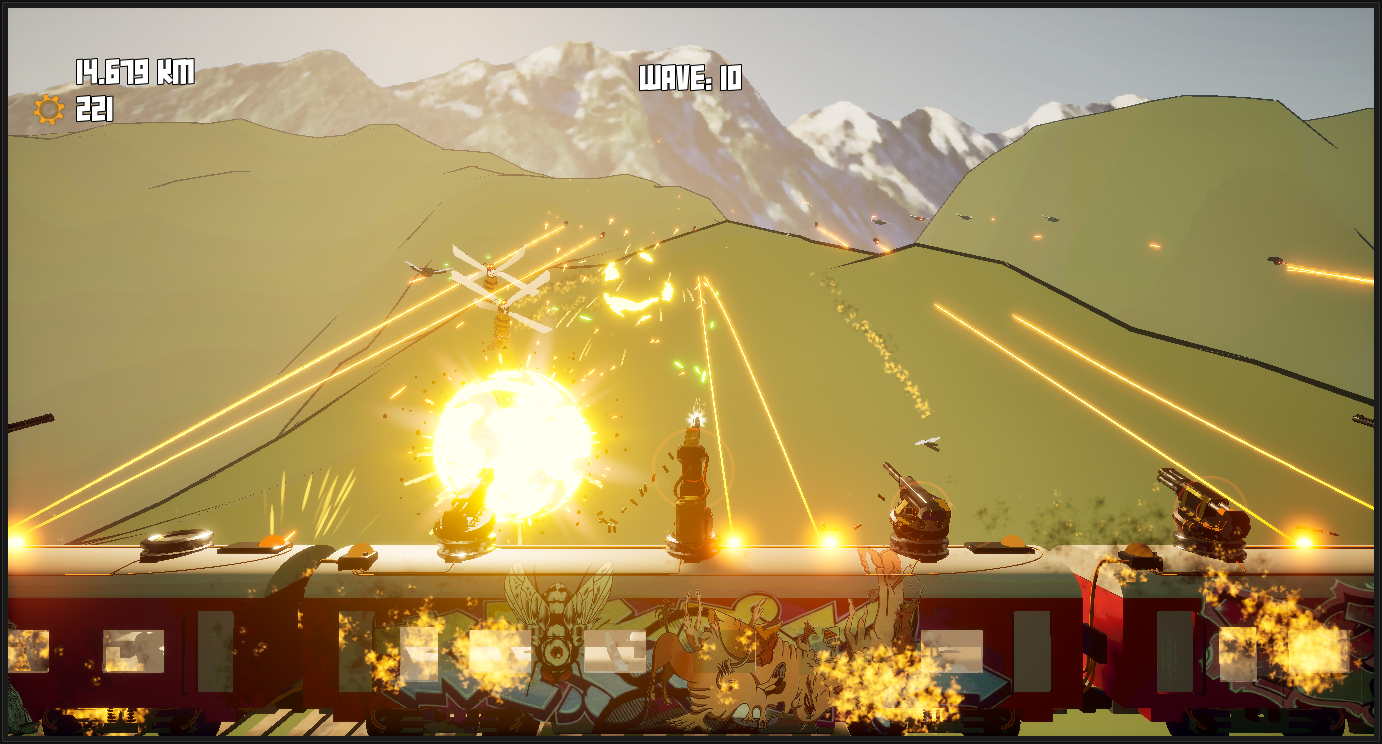 Defend The Train by Huginn9