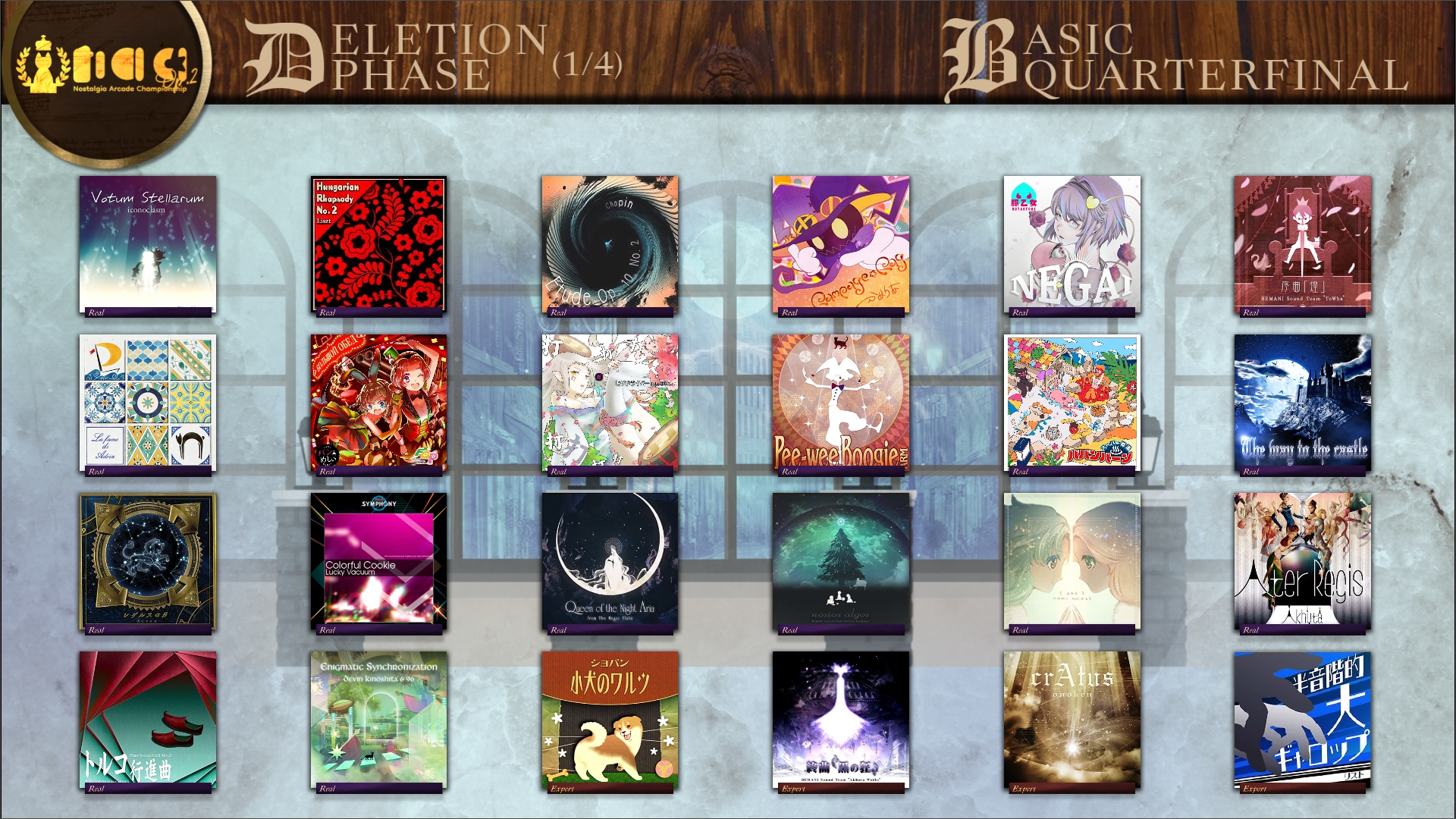 Roulette Program for Nostalgia Arcade Championship Op.2 by AlpacaParker