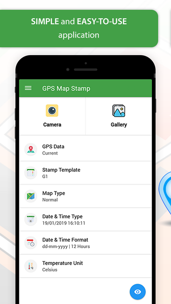 GPS Map Stamp: Geotag Photos with Timestamp Camera by prashantgandhi