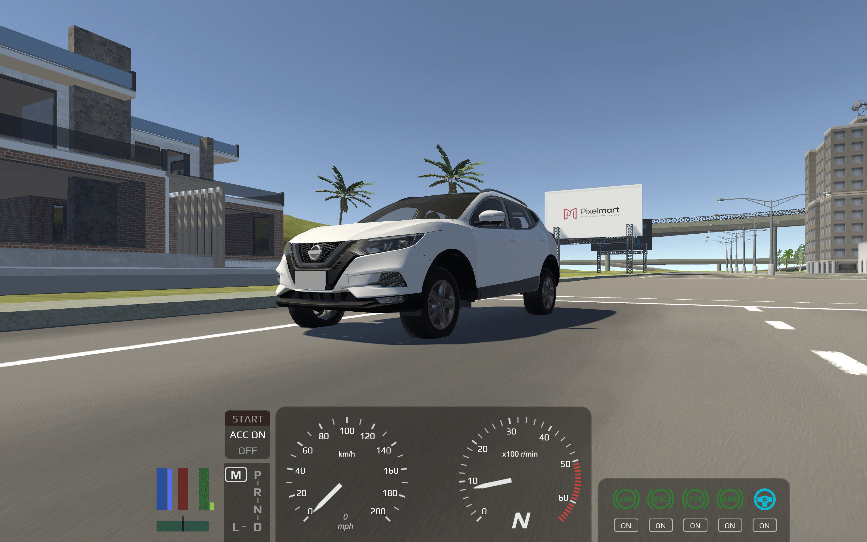 Car Driving Simulator by pixelmart