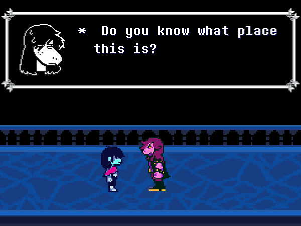 Deltarune Chapter 4. Vs Towman! by Meganix