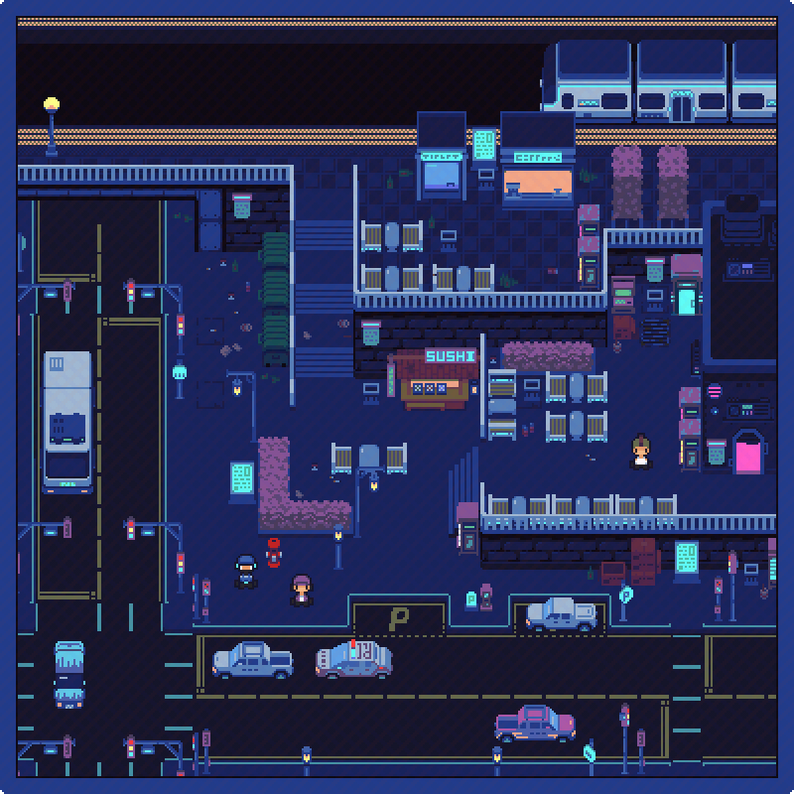 PixelEdge City [Free Sample] by AddinSachen