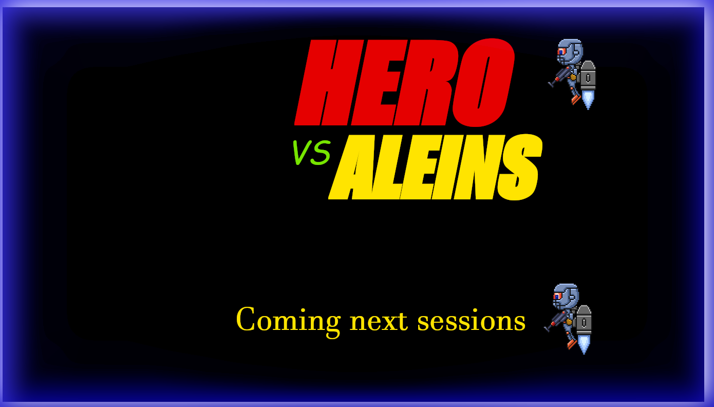 Hero vs Aliens by Mazen Hazem
