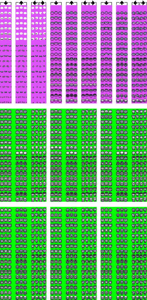 12x16 Top Down NPCs (Spritesheet) by syvalia