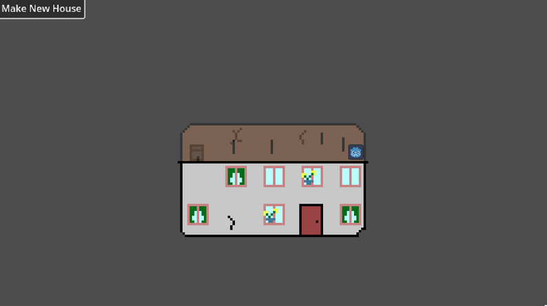 Godot Simple 2D Top-Down Random House Generator by Coros Games