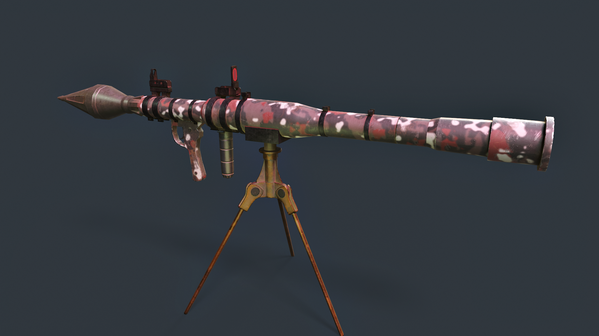 Realistic Gun Pack – 5 High-Quality 3D Models by Jabsz Studios