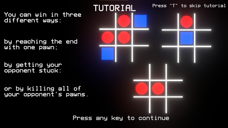 HEXAPAWN - Web Version by IntrusiveStudio
