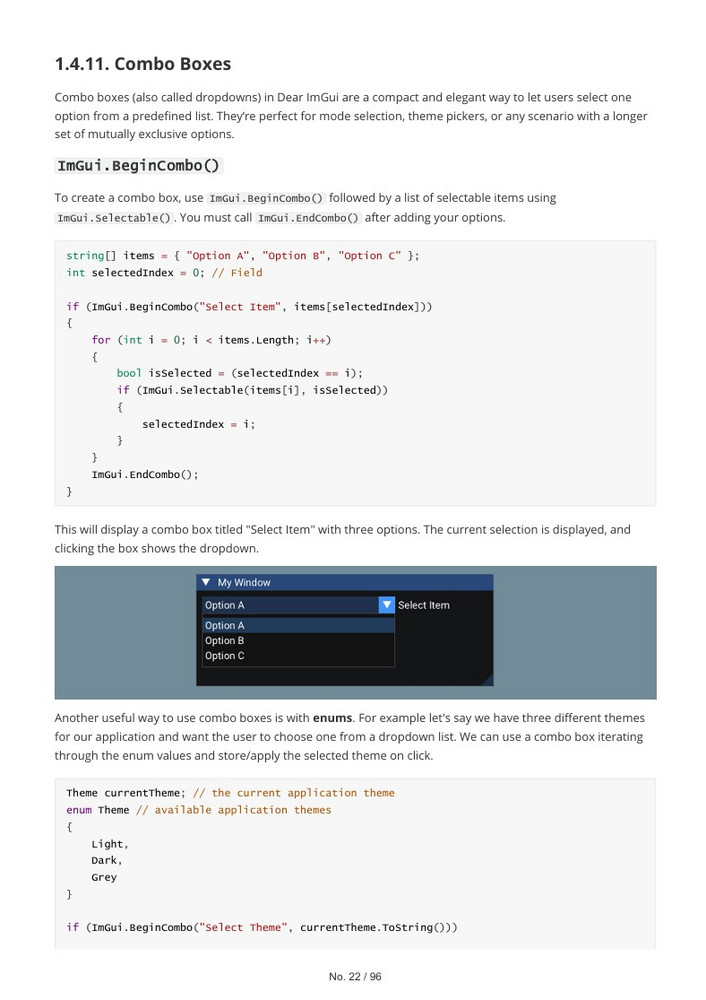 Mastering Dear ImGui in C# by Axel