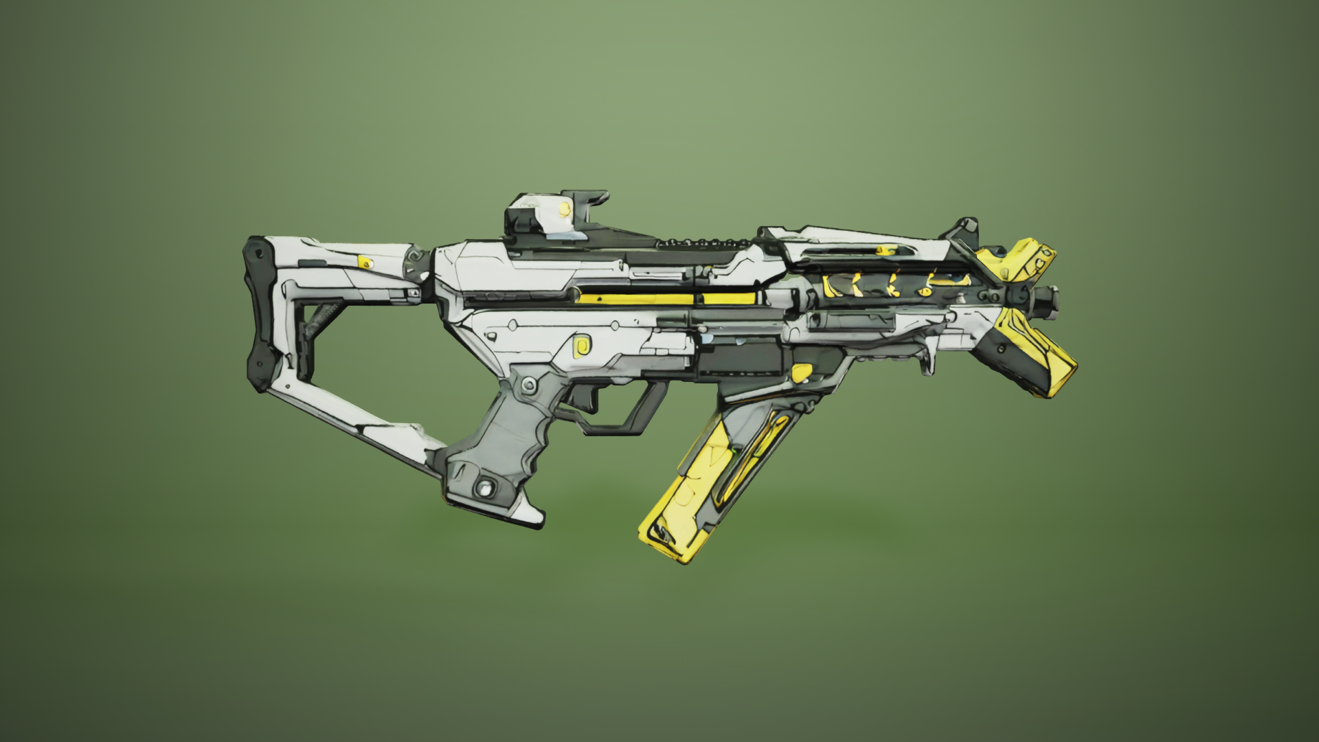 Cyberpunk SMG - MK2 by Multicore AI