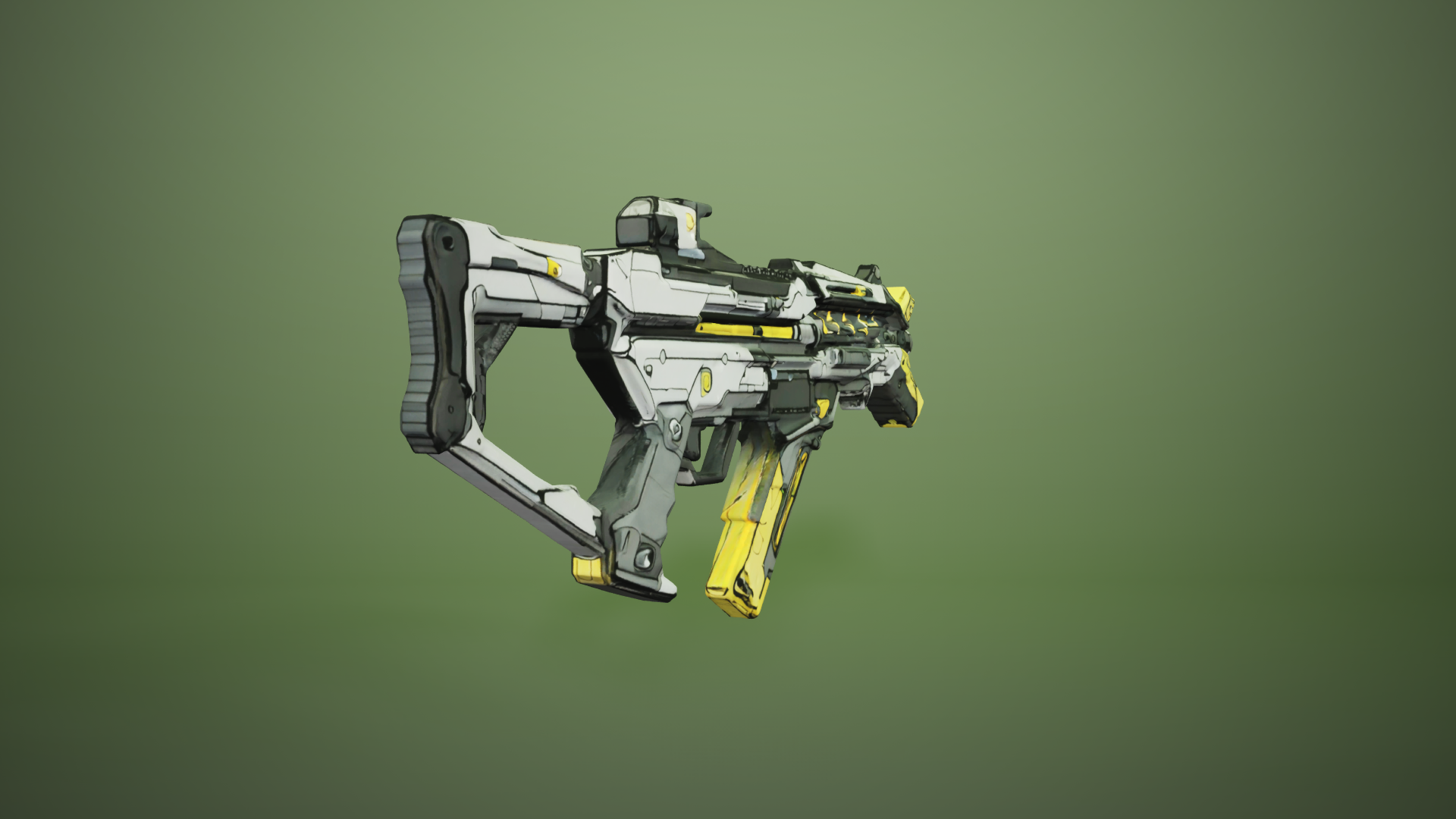 Cyberpunk SMG - MK2 by Multicore AI