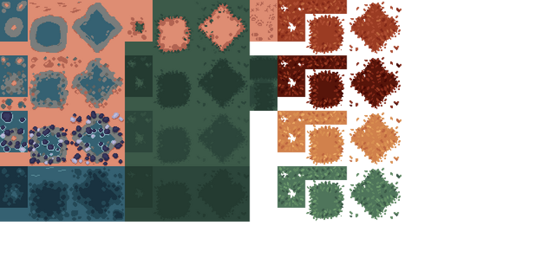 Autumn forest Tileset by Marie Pepo