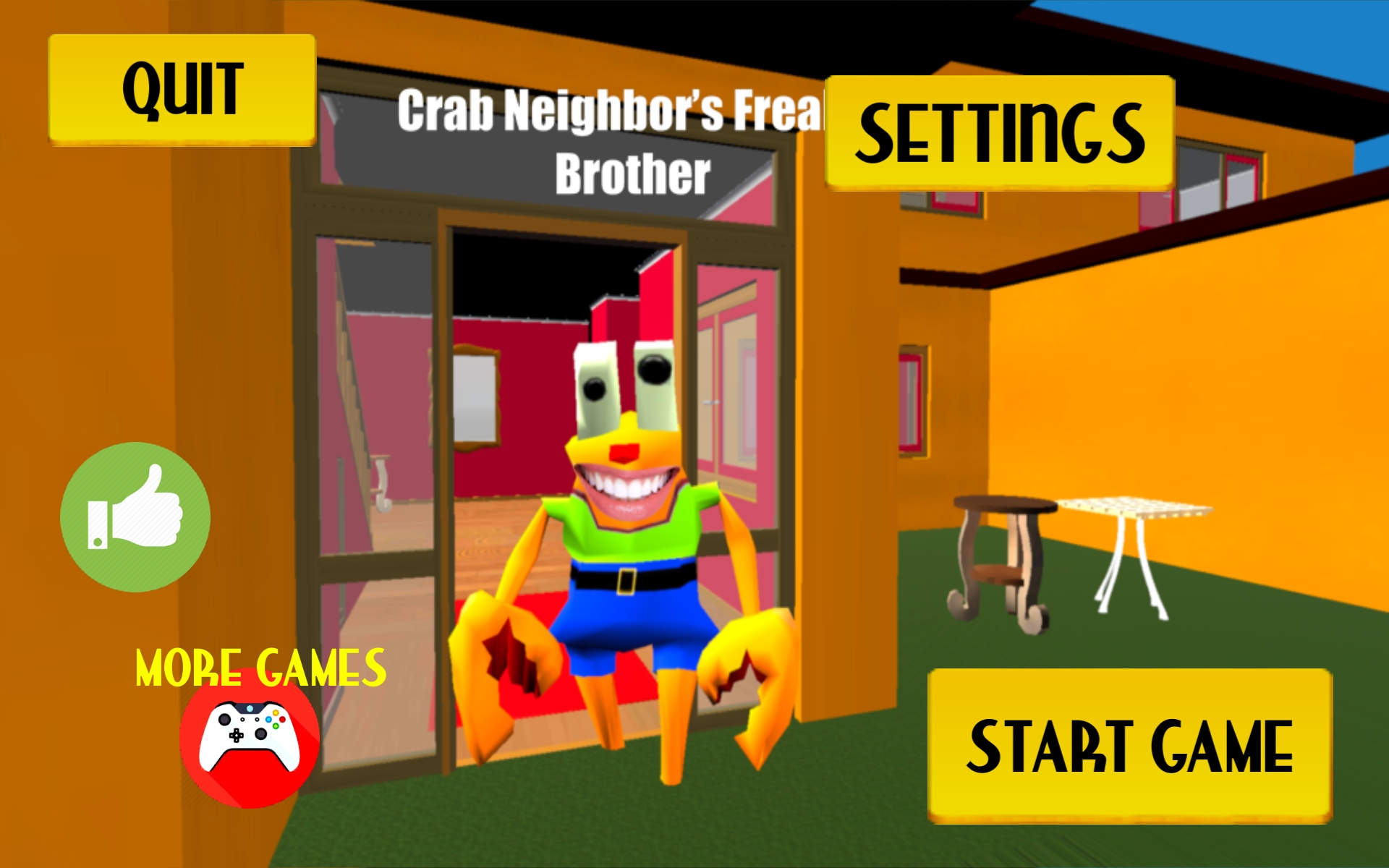 Crab Neighbor's Freaky Brother by EliasHORROR