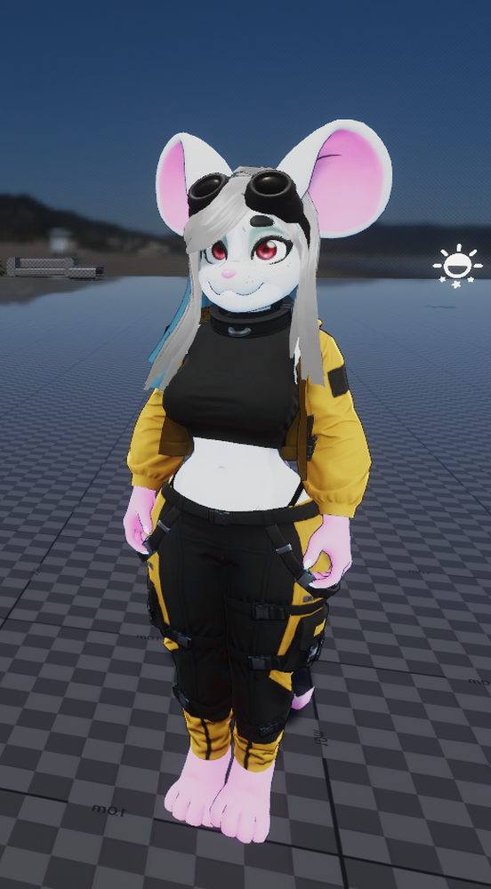 Mouse - Base - VRChat Avatar - v1.1 by ChunkerBuns