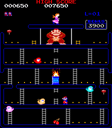 Donkey Kong meets Pacman - Donkey Kong Redux by 80s Arcade Games