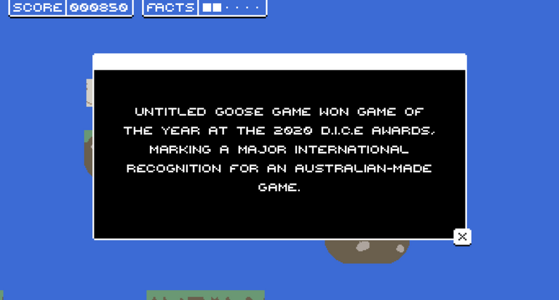 Pixels of the Past: Untitled Goose Game Edition by MitchsAU