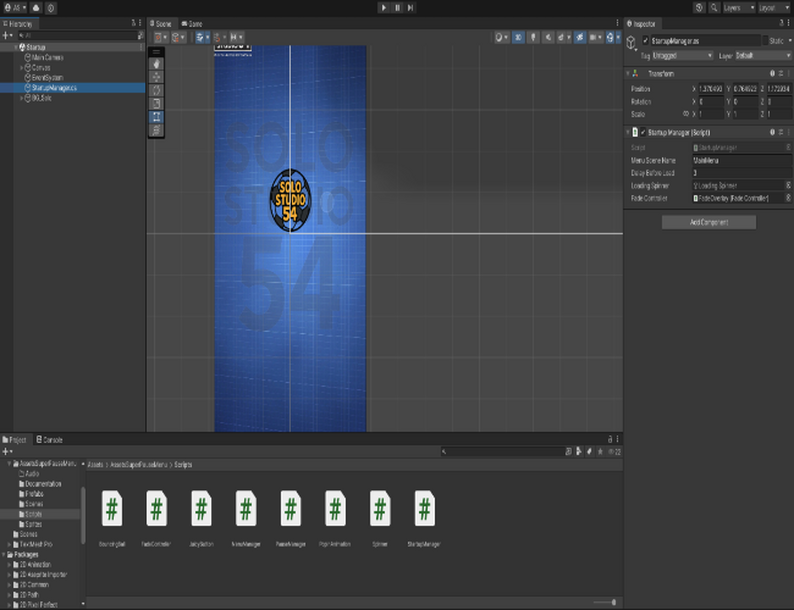 Super Pause Menu – Unity UI System by Solo Studio 54