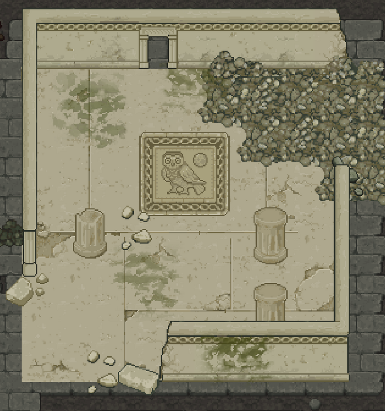 Temple Ruins Tileset by lisanise