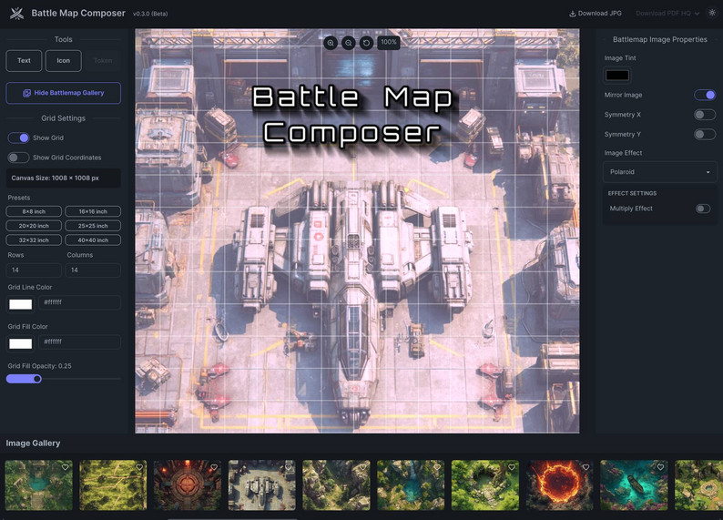 Battle Map Composer by Delacannon