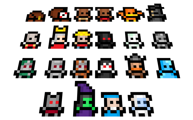 8x8 Fantasy Characters PRO by Snow Hornet