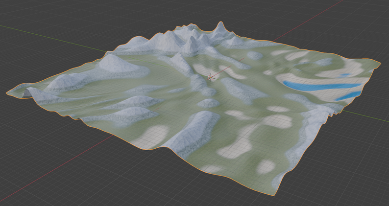 Procedural Terrain Generator & Material Blending Tool by Studio156