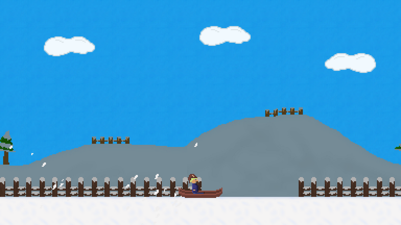 Realistic Sledding Simulator by 1ByteUniverse