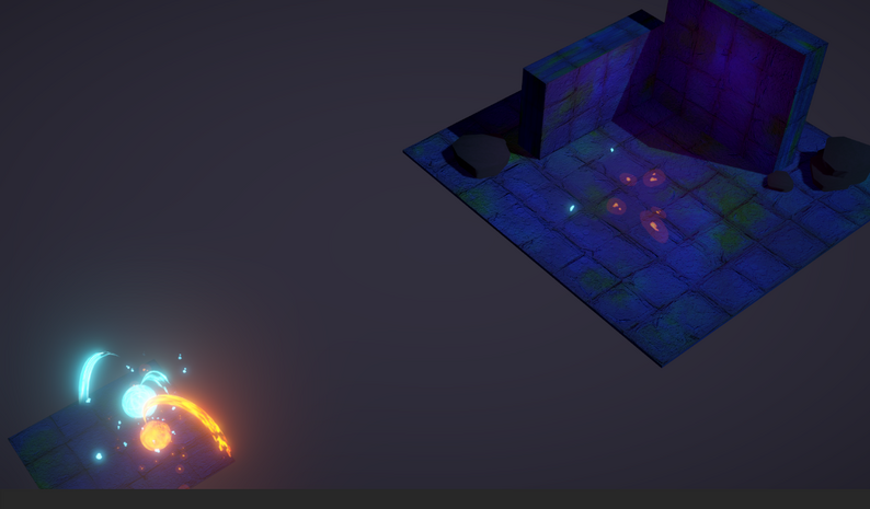 Free Unity pack: Elemental Lasers 🔥💧 by Flashy Feather